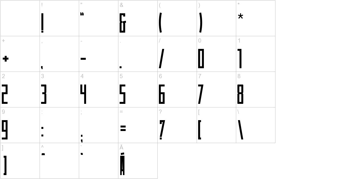 Tower Font | UrbanFonts.com