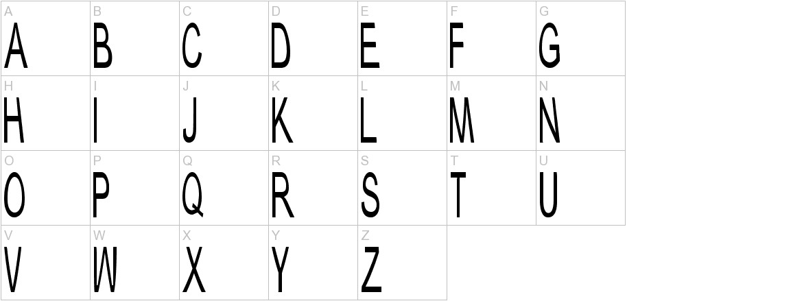 Typical ABC Font | UrbanFonts.com