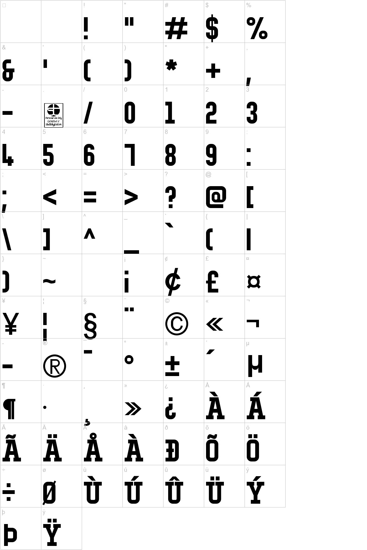 Typo College Font | UrbanFonts.com