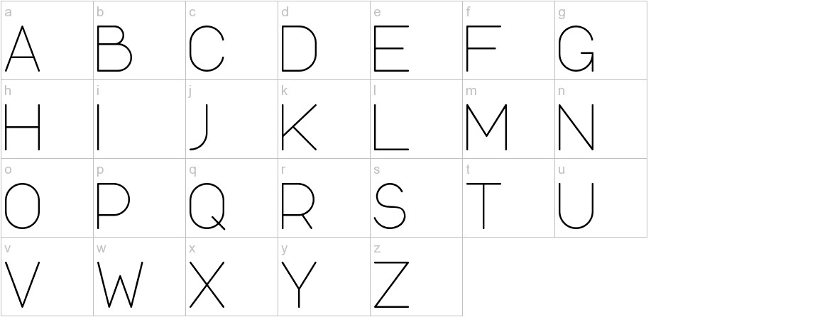 Voodoo Eye Title UltraLight Font | UrbanFonts.com