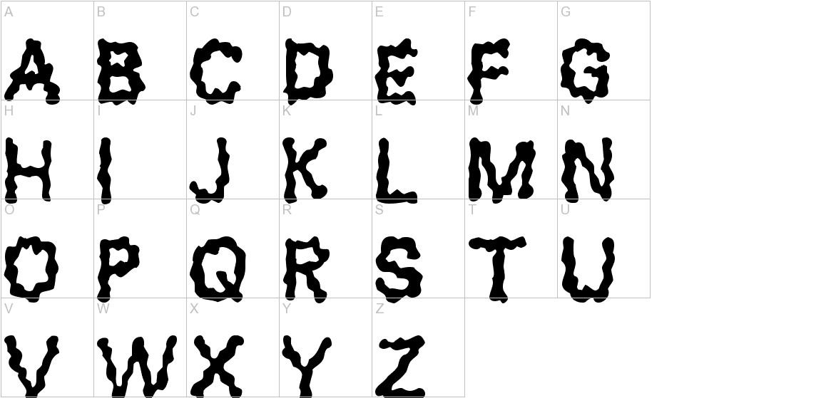 Blobs Font | UrbanFonts.com