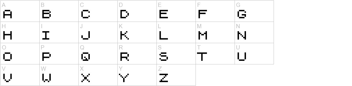 ZX Spectrum-7 Font | UrbanFonts.com ZX Spectrum-7 Font | UrbanFonts.com