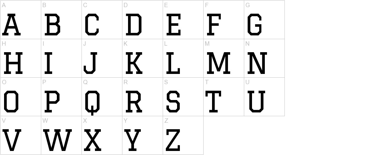 Graduate Font | UrbanFonts.com