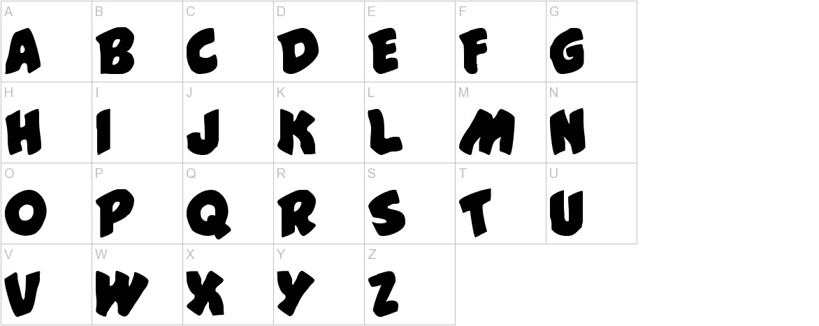 44 Font Font | UrbanFonts.com