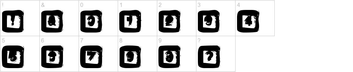 Box Font | UrbanFonts.com