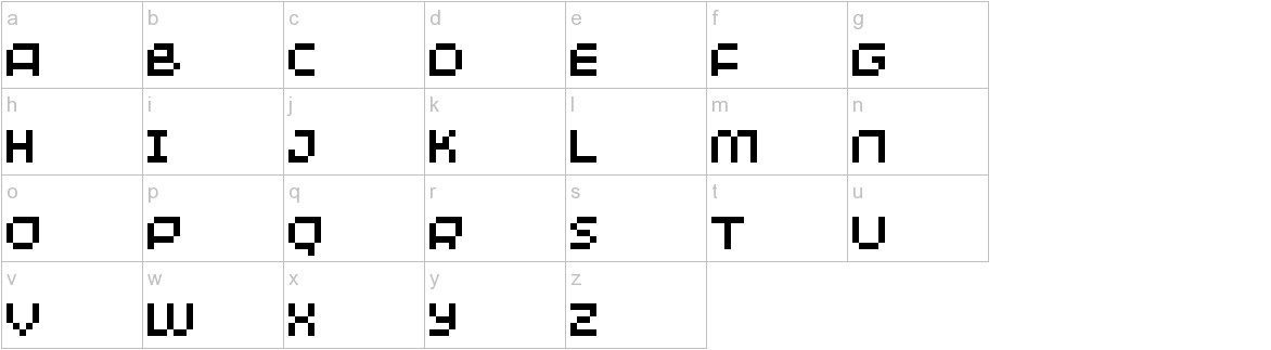 Minimum Font UrbanFonts