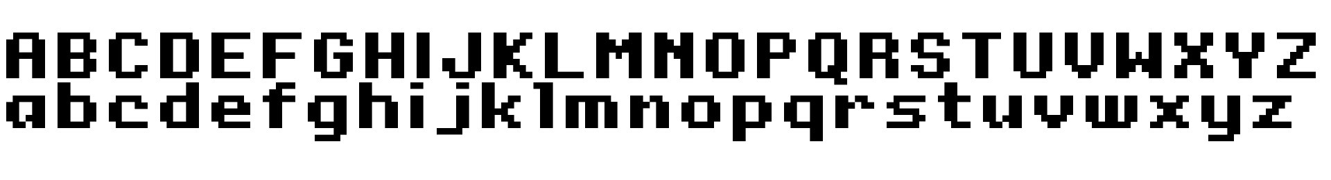 Free Pixel fonts Page 43 - Urban Fonts