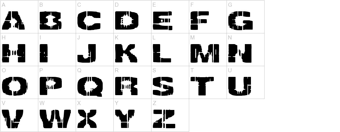 Decrepit (BRK) Font | UrbanFonts.com
