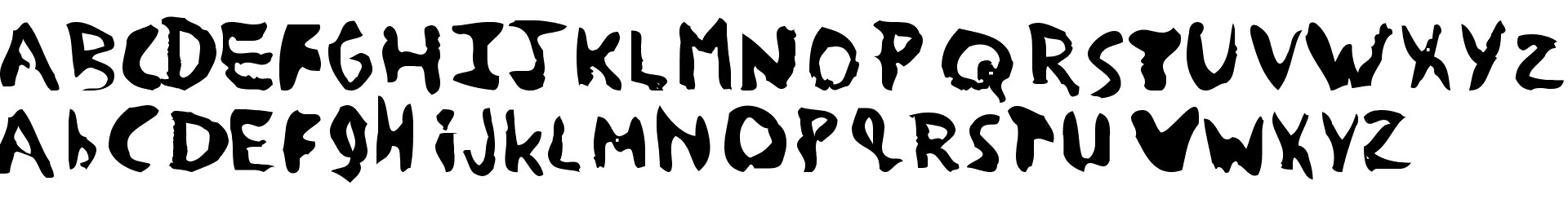 Free Distorted fonts Page 51 - Urban Fonts